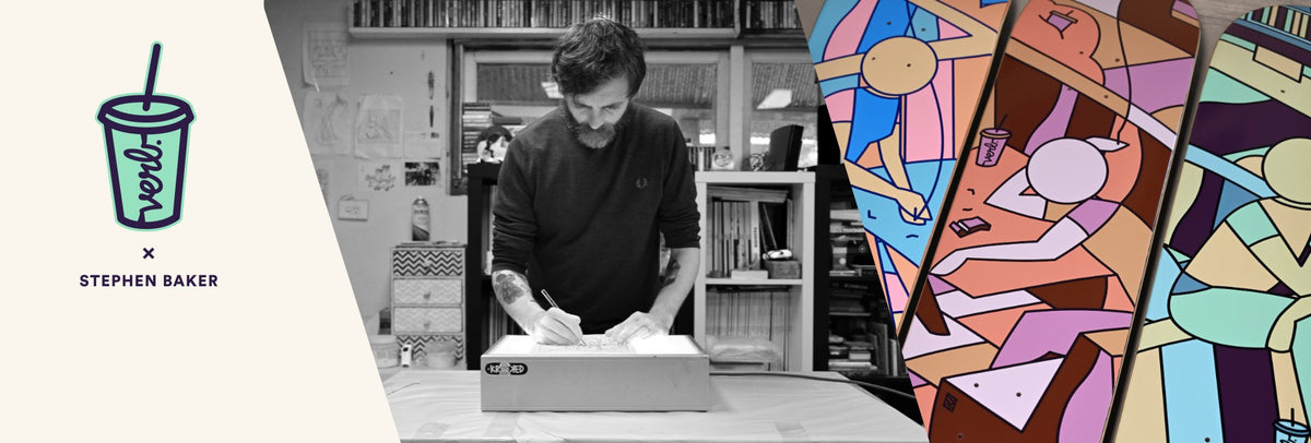 REPROBATES: Verb Artist Series X Stephen Baker – Podium Supply Company