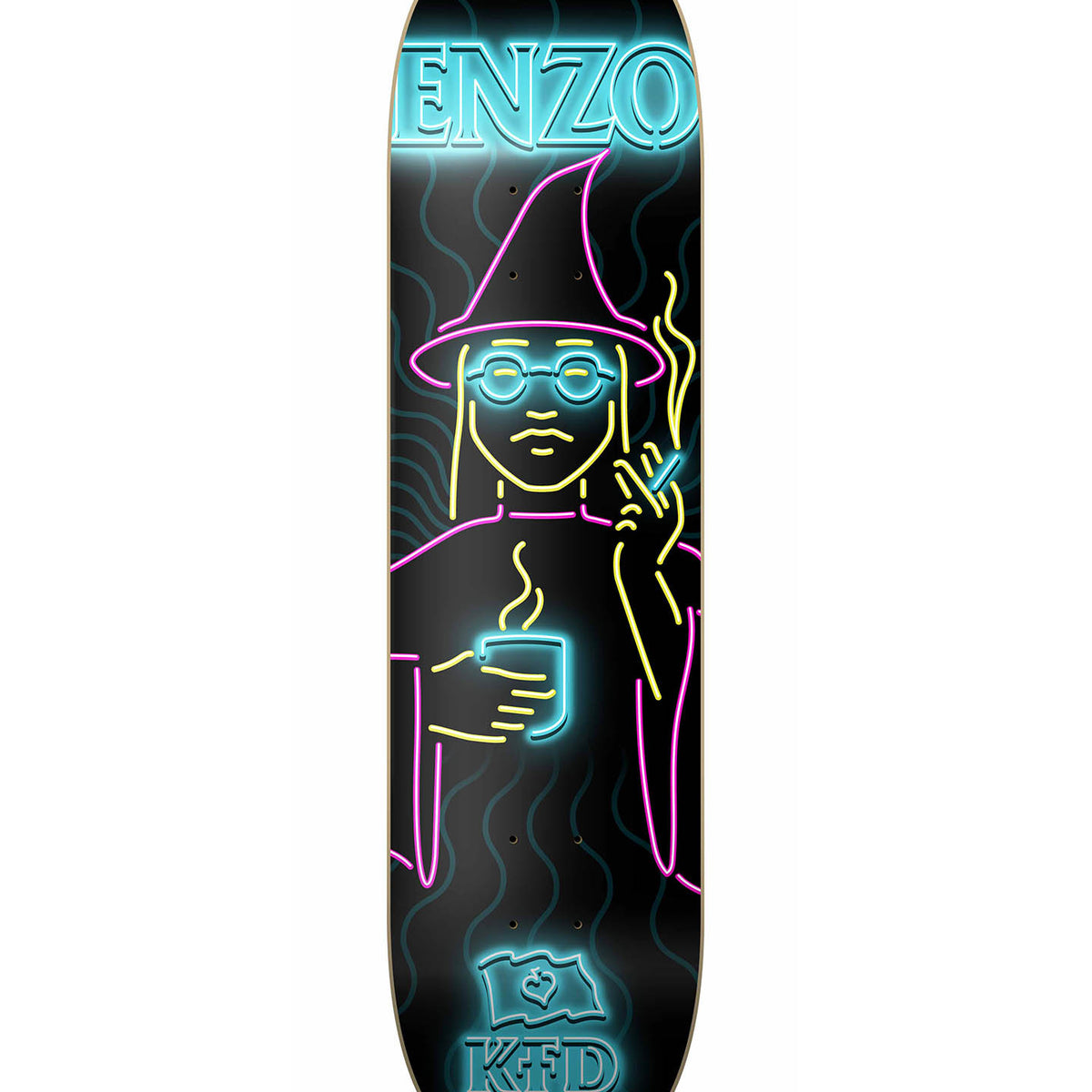 KFD PRO SKATEBOARD DECK ENZO CAUTELA WIZARD 8.125 – Podium Supply Company